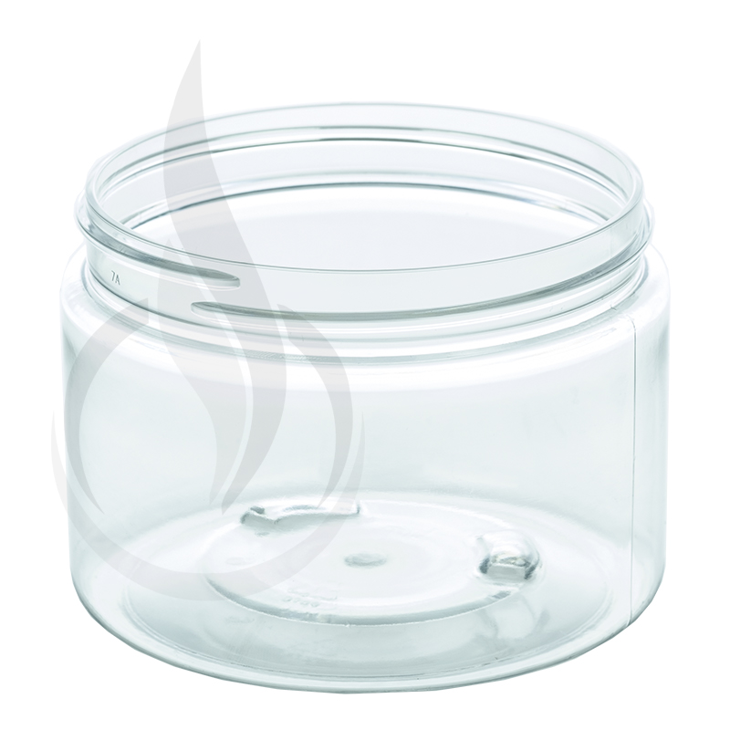 12oz PET Plastic SS Jar - Clear - 89-400 - Liquid Bottles LLC